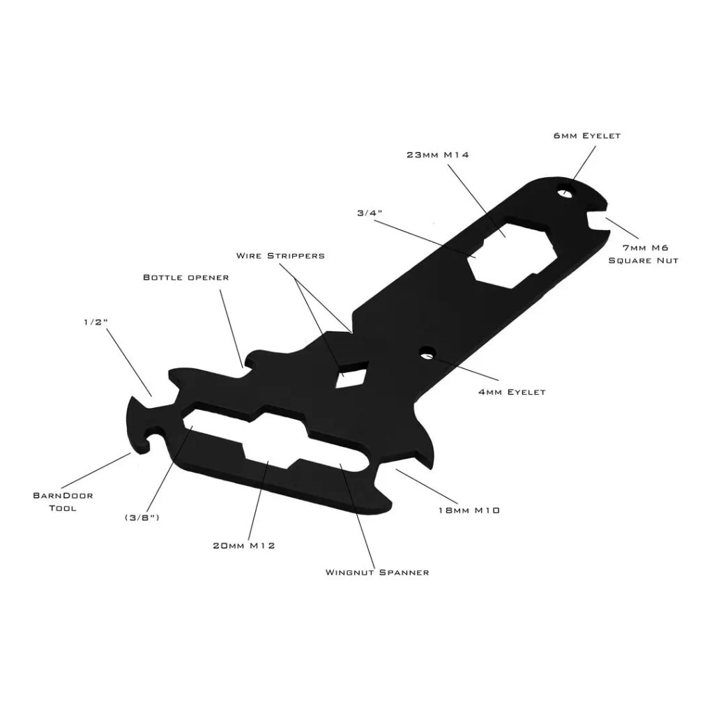 Dirty Rigger Riggers Multi-tool - Showtools International Online Shop